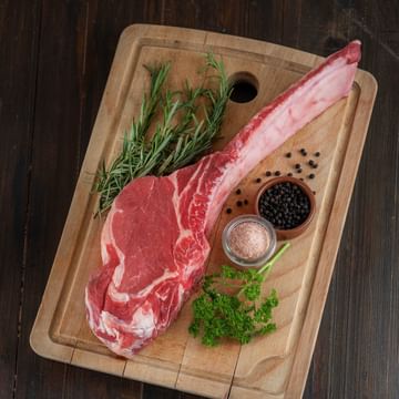 Jual Tomahawk Frenched Loaf Steak Healthy Beef | Sayurbox